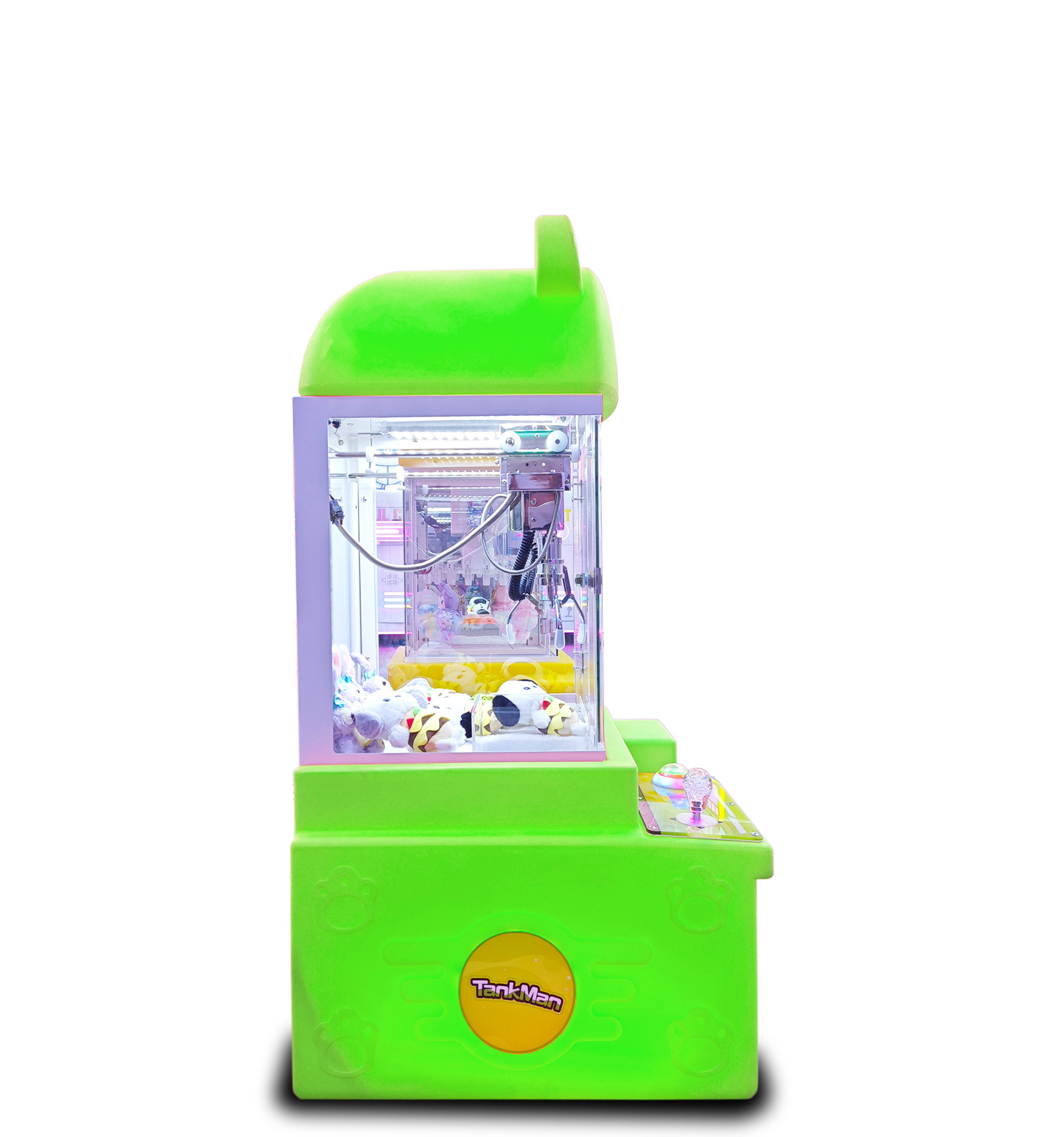 Bear Green Coin Operated Amusement Game Center Mini Claw Machine – zormen