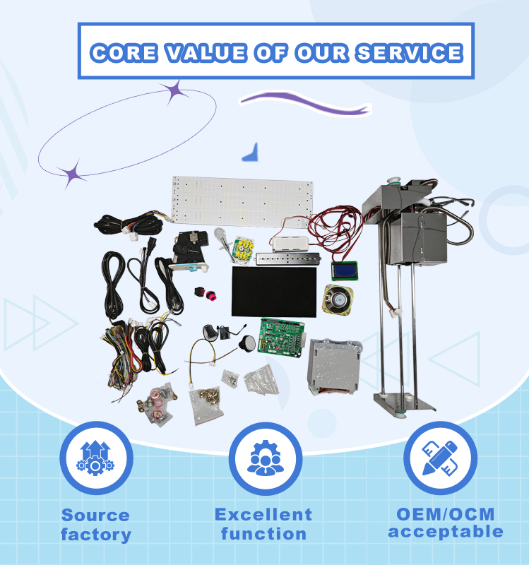High Quality Prize Machine Spare Parts Coin Operated Game Claw Machine ...